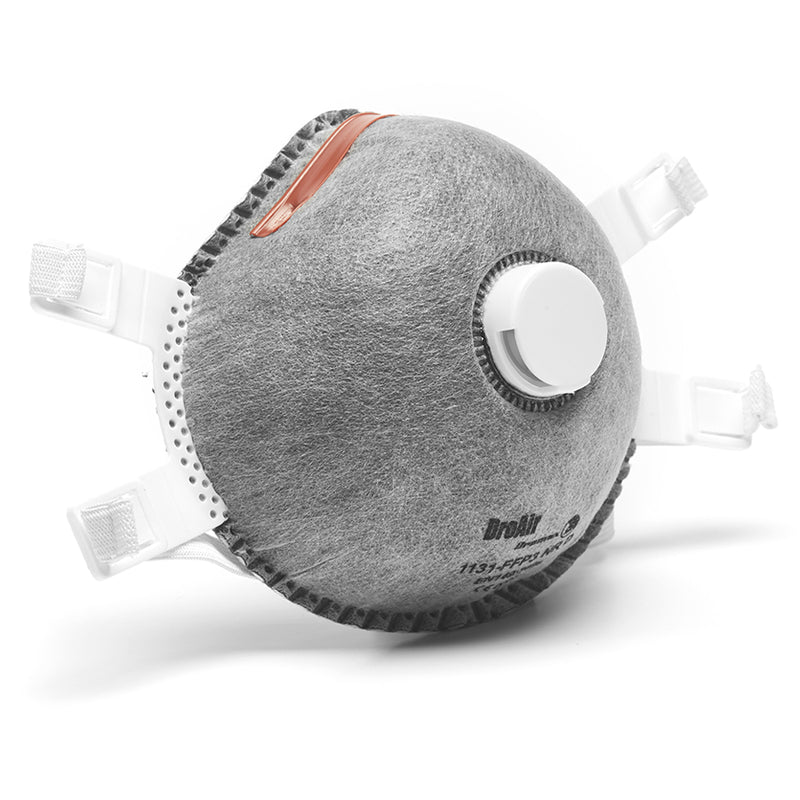 Respiratory - Dromex FFP3 Disposable Moulded Valve Mask Activated ...